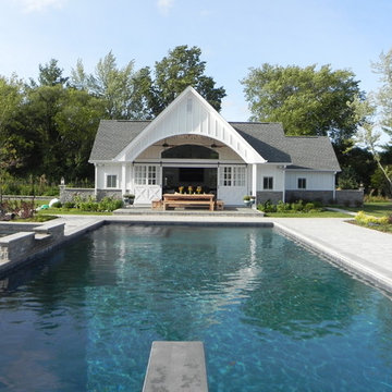 75 L-Shaped Pool House Ideas You'll Love - March, 2022 | Houzz
