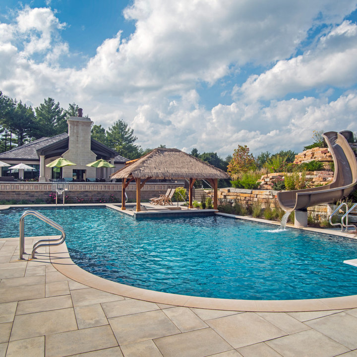 Sunken Pool Bar - Photos & Ideas | Houzz