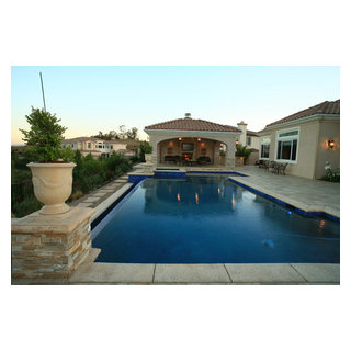 Barry - Mediterranean - Pool - Los Angeles - by Genesis Pools | Houzz