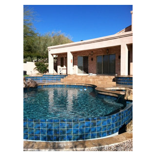 Batters - Contemporary - Pool - Phoenix - by Cdc Pools Inc | Houzz
