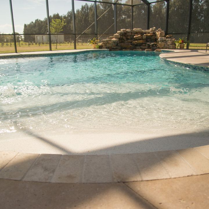 Beach Entry Pools - Photos & Ideas | Houzz