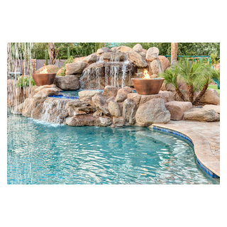 Beautiful Mesa, Arizona Backyard - Mediterranean - Pool - Phoenix - by ...