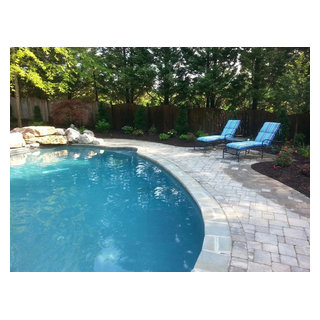 Beautiful Stone Pool - Traditional - Pool - Richmond - by Carville ...