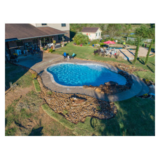 Berry Family - Rustic - Pool - Houston - by Richard's Total Backyard ...