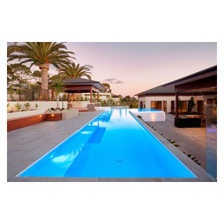 Berwick Lap Pool - Contemporary - Pool - Melbourne - by Aloha Pools Pty ...