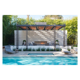 Beverly Hills Warm Modern - Contemporary - Pool - Los Angeles - by ...