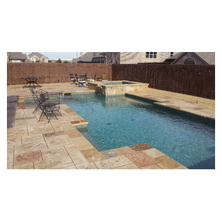 BMR Pool and Patio Swimming pools - Rustic - Pool - Dallas - by BMR ...