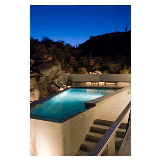 Bob - Contemporary - Pool - Phoenix - by Natural Pools & Gardens, Inc ...