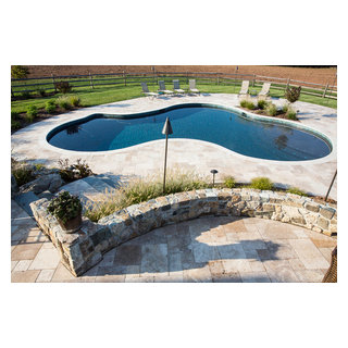 Branchburg Country Estate - Farmhouse - Pool - New York - by Miller ...