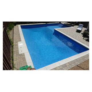 Cantilever Concrete Coping Edges - Klassisch - Pools - Toronto - von ...