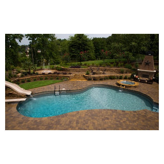 Canton, GA Renovation - Traditional - Pool - Atlanta - by LUSK POOLS ...
