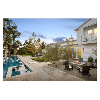 Cape Cod, casual and comfortable - Beach Style - Pool - Los Angeles ...