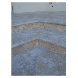 Caribbean Shell Stone - Tropical - Pool - Miami - by Coral Classics by ...