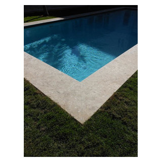 Caribbean Shell Stone - Tropical - Pool - Miami - by Coral Classics by ...