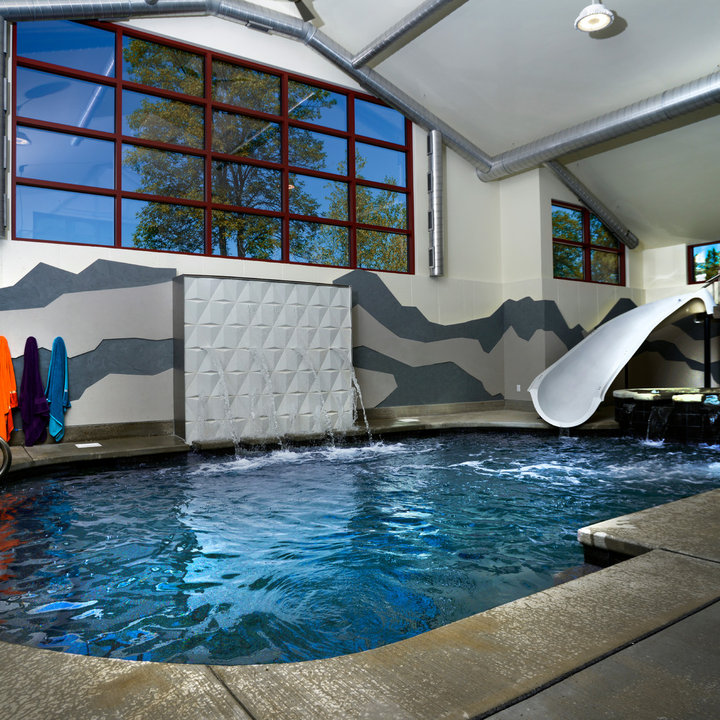 Indoor Swim Spa - Photos & Ideas | Houzz