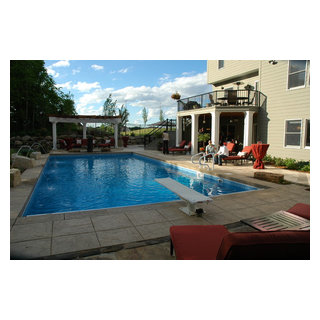 Chaska Residence - Contemporary - Pool - Minneapolis - by Mom's Design ...