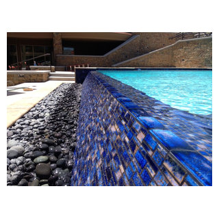 Clean lines - Contemporary - Pool - Phoenix - by Red Rock Pools and ...