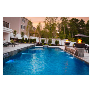 Cohasset retreat - Traditional - Pool - Boston - by Easton Pool & Spa ...