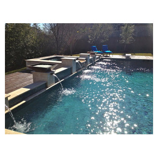 Colleyville - Contemporary - Pool - Dallas - by Dolce Pools, LLC | Houzz