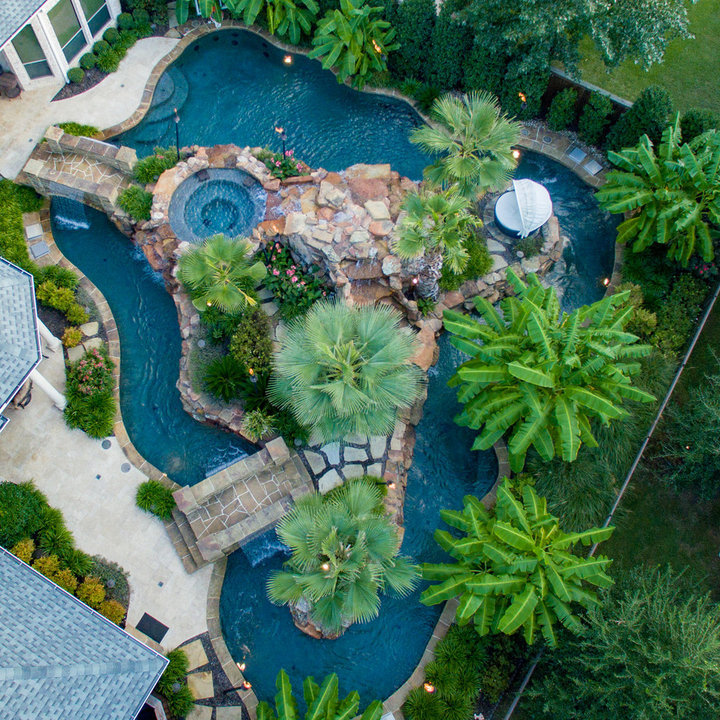 Lazy River Pool - Photos & Ideas | Houzz