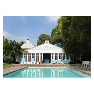 Colonial Revival - Traditional - Pool - Los Angeles - by Courtney ...