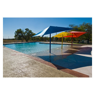 Community Pools - Modern - Pool - Austin - by Blue Haven Pools of ...
