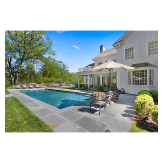 Conyers Colonial - Traditional - Pool - New York - by Significant Homes ...