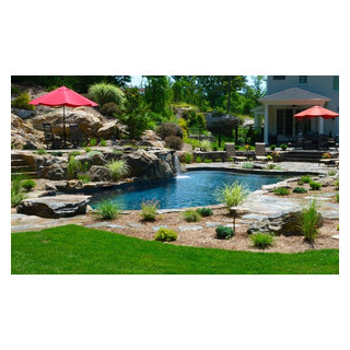 Cool Quarry I Newtown, CT - Rustic - Swimming Pool & Hot Tub - New York ...