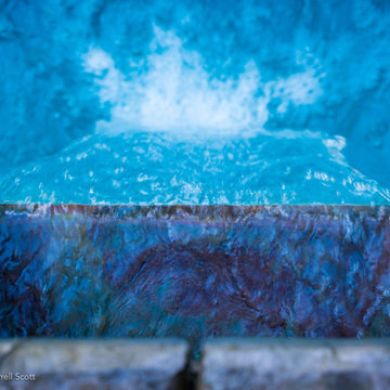 Copper Scuppers Water Feature - Photos & Ideas | Houzz