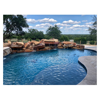 Cordillera Ranch Pool - Rustic - Pool - Austin - by Infinity Pools of ...