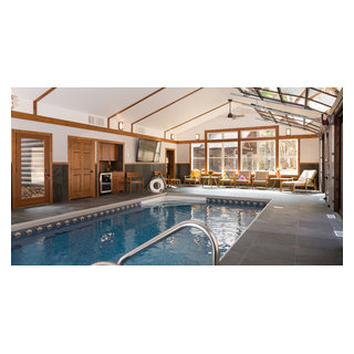 Cross Lake Cabin - Rustic - Pools & Hot Tubs - Minneapolis - by Quigley ...