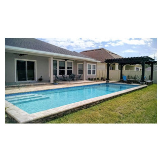 Crosswater at Pablo Bay/ Jacksonville Linear Pool - Traditional - Pool ...