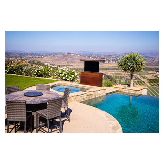 Cumaru & Ipe Outdoor TV lift cabinet furniture to watch TV by pool ...