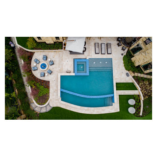 Curve Meets Geometric Award Winning Infinity Pool - Classique Chic ...
