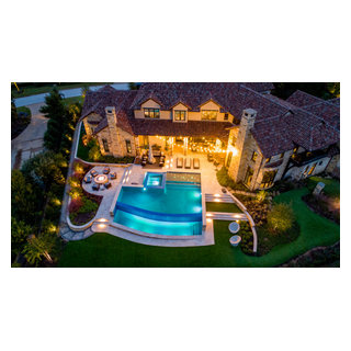 Curve Meets Geometric Award Winning Infinity Pool - Classique Chic ...