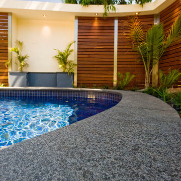 Curved Coping Stone - Photos & Ideas | Houzz