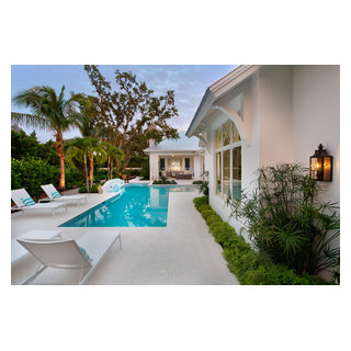 Custom Coastal Cottage - Beach Style - Pool - Other - by Naples Bay ...