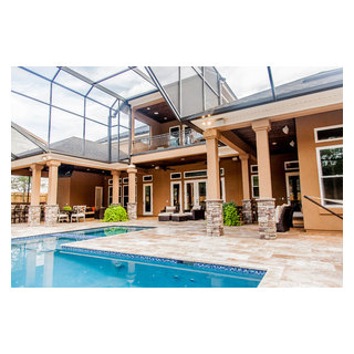 Custom French Style - Traditional - Pool - Jacksonville - by J.A. Long ...