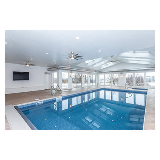 Custom Home with Indoor Pool | Rochester, MN - Pool - Other - by RyMark ...