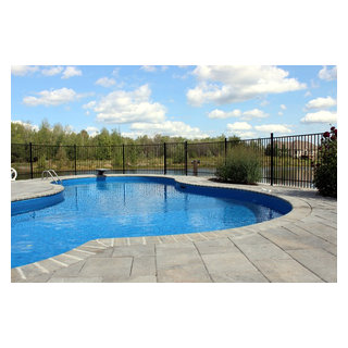 Custom Pool Overlooking Lake - Beach Style - Pool - Ottawa - by ...