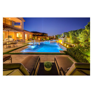 Custom Pools & Spas in Las Vegas, Poolscapes LLC - Modern - Pool - Las ...
