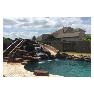 Custom Pools - Rustic - Pool - Orange County - by McKinney Custom Pools ...