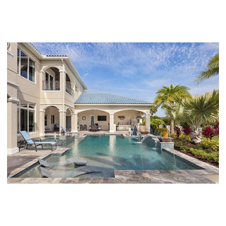 Custom Pools ,Spas, Splash Pads and Water Features - Mediterranean ...