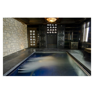 Custom Swim Spa - Contemporary - Pool - Calgary - by Master Pools by ...