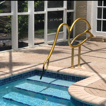 Decorative Pool Handrail - Photos & Ideas | Houzz
