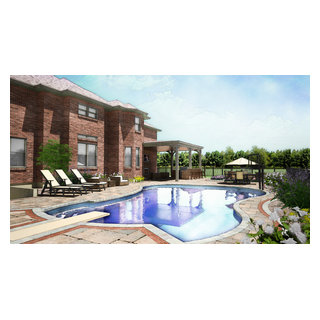 Custom Swimming Pool in Mason, Ohio | Pool Builder, Designer ...