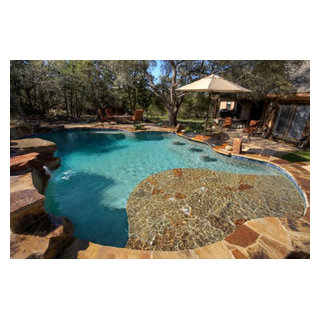 Custom Work - Traditional - Pool - Austin - by Texas Pools and Patios ...