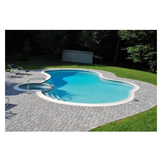 Customized Free Form Pools - Modern - Pool - New York - by Aqua Pools ...