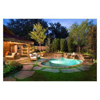 Dallas, Texas – Private Rustic Estate - Rustic - Pool - Dallas - by ...