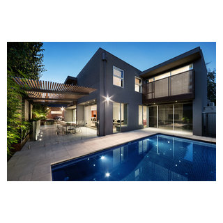 DDB DESIGN Exteriors & Pools - Contemporary - Swimming Pool & Hot Tub ...